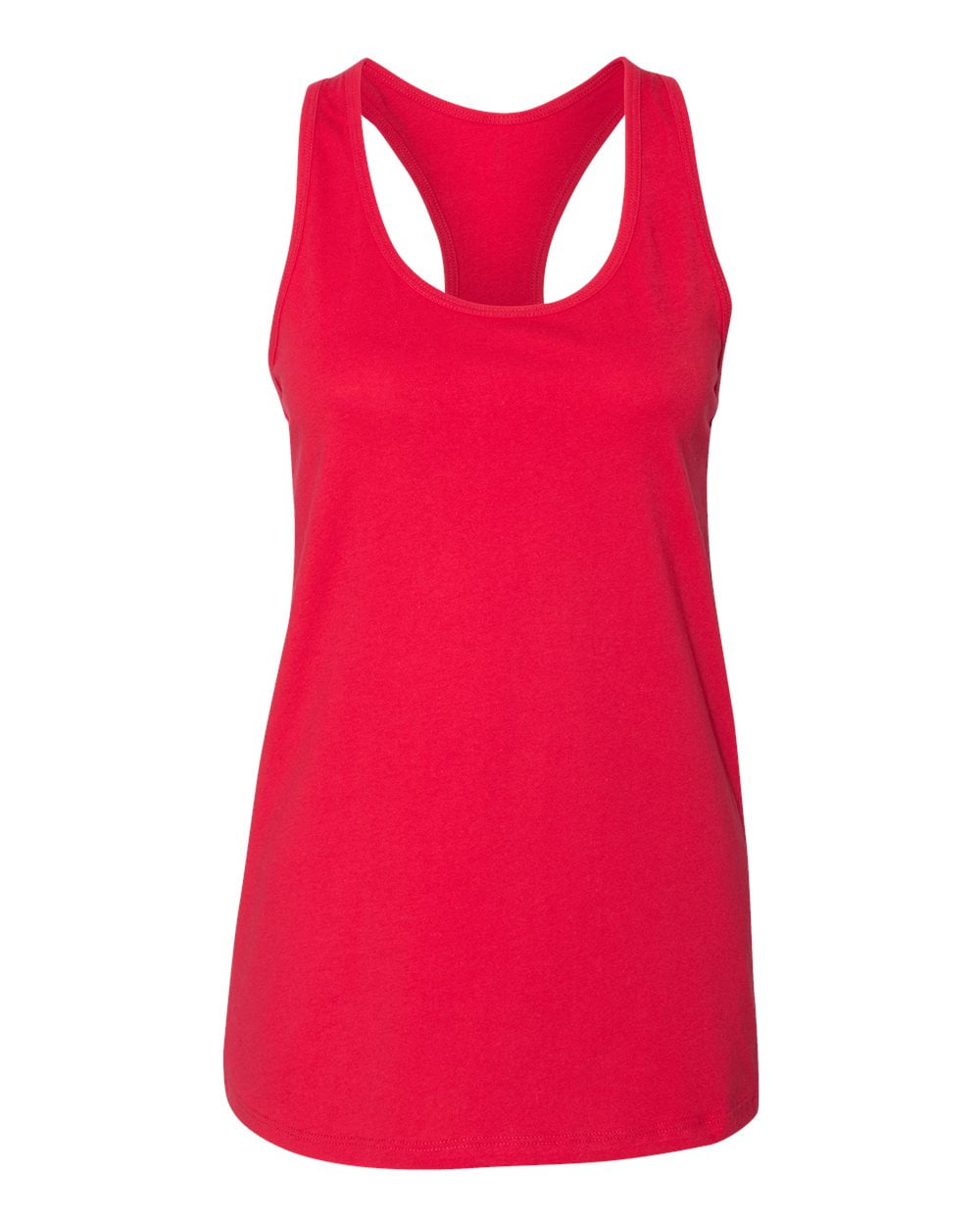 BELLA + CANVAS - Women's Jersey Racerback Tank - 6008 - Red - Size: L ...