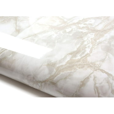 EasyLiner Premium Peel & Stick Decorative Self Adhesive Roll, Marble ...
