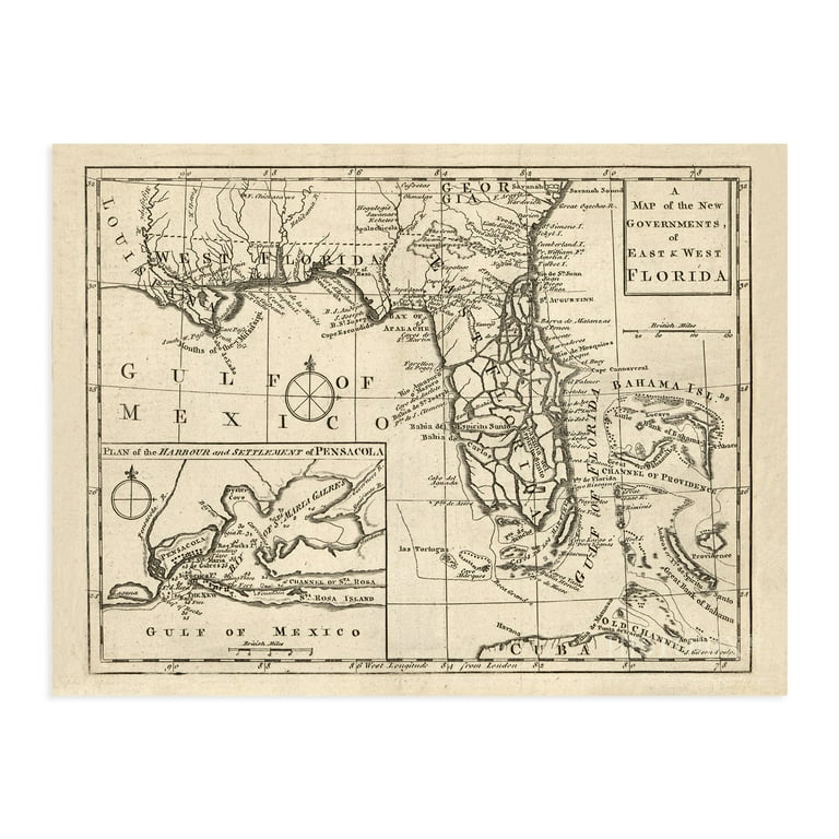Mapas Antiguos De Florida