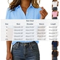 ClodeEU Women's Collared Short Sleeve Button Down Blouse,Casual Solid ...