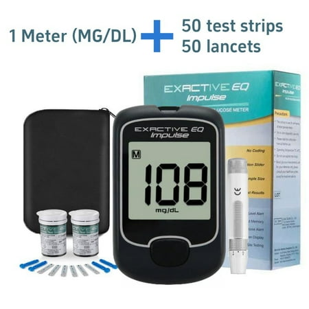 Smart Digital Display Glucometer Portable Blood Sugars Test Kit With ...