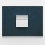 Ada Home Decor - Wall-Mounted Foldable 4 Tier White Desk - Walmart.com