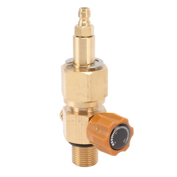 CO2 Refill Valve, 5000PSI CO2 High Pressure Valve M18 X 1.5 For ...