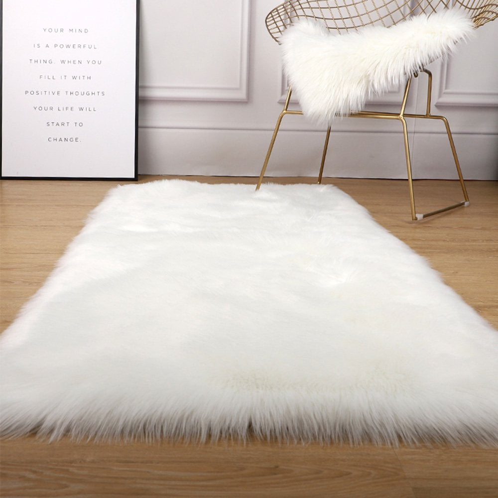 Click here for Generic Faux Fur Rug Soft Fluffy Rug Shaggy Rugs F... prices