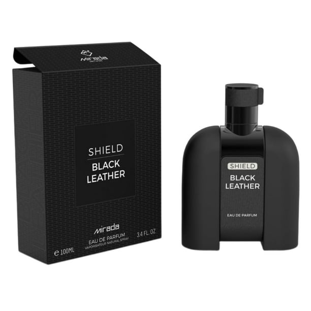 Perfume MIRADA Shield Black Leather Eau de Parfum para hombre, 100 ml ...