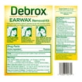 Debrox Earwax Removal Kit, 0.5 fl oz Ear Drops & Bulb Ear Syringe ...