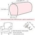 AUQ Sofa Couch Arm Chair Covers,Armrest Armchair Covers Stretch ...