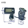 E-Bike Lcd Display 36-72V 170Cm Curved/Square/Round Screen Speed ...