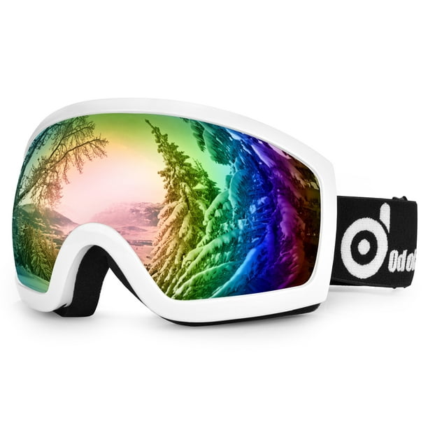 ODOLAND Anti-Fog Ski Goggles Snowboard Goggles for Unisex Adult with ...