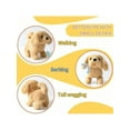 Realistic Interactive Robot Puppy, Electronic Companion Toy with Soft ...
