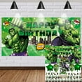 Hulk Party Supplies Decorations Birthday Cake Topper Banner Decor ...