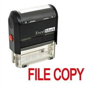 APPROVED Self Inking Rubber Stamp - Red Ink (42A1539WEB-R) - Walmart.com