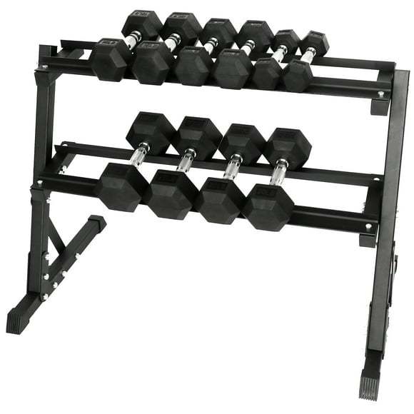 Dumbbell Set With Rack