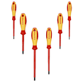 00 20 12 V01 6-Piece Insulated Screwdriver Set - 1000V VDE-Tested ...