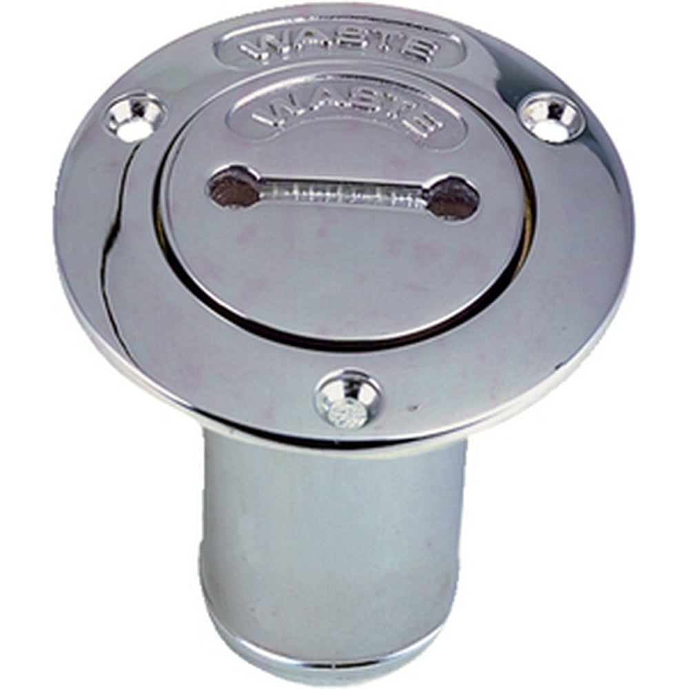 Perko 0507DP0CHR Chrome Plated Bronze 3-1/2" Waste Deck Fill for 1-1/2 ...