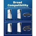 JZW-Shop Vertical Stand for PlayStation 5 Slim, Disc and Digital ...