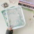 Zippered Closures Clear PVC Card Collect Album Shell Display Book ...