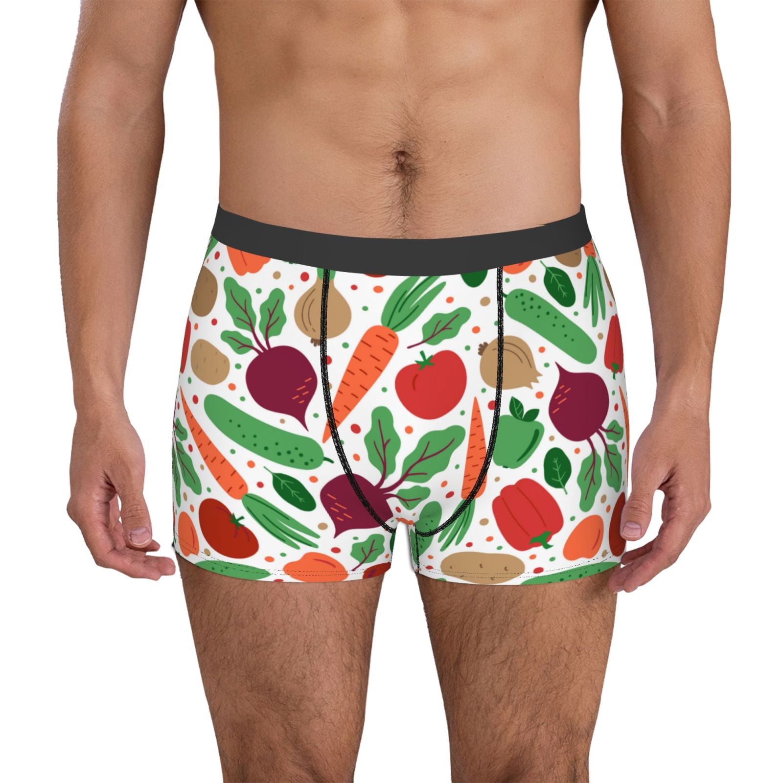 Fotbe Vegetables Calzoncillos Tipo Boxer con Bolsa de Soporte Total ...