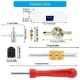 Professional Tire Valves Cores Extractor set with Comfortable Handle ...