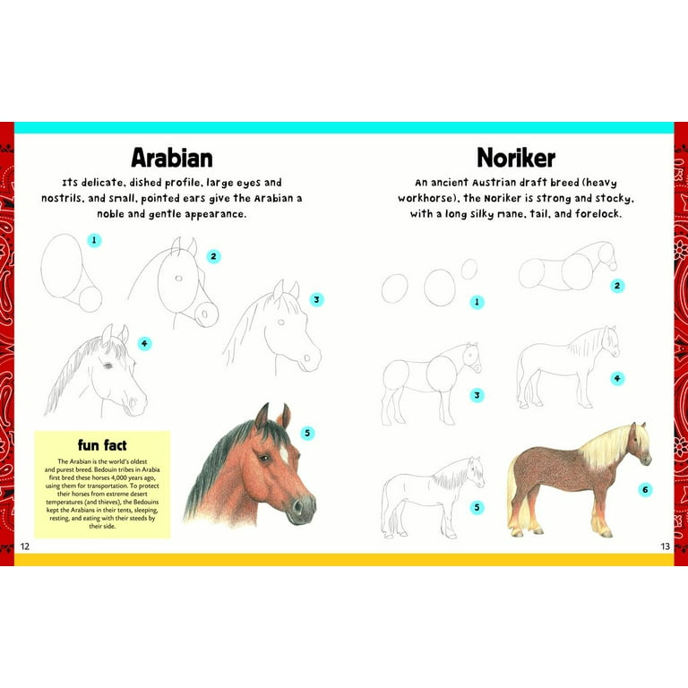 How To Draw A Pony Step By Step For Kids
