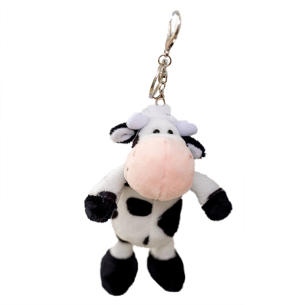 Click here for Alvinma 1pc Adorable Cow Plush Toy Pendant Bag Pen... prices