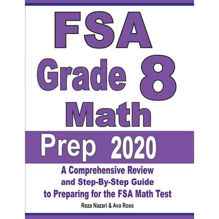 FSA Math Grade 7 Workbook : FSA Math 7th Grade for Florida Standards ...