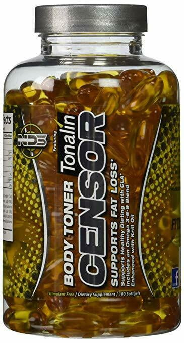 Censor - Fat Loss and Body Toner with CLA, Fish Oil, Safflower and ...