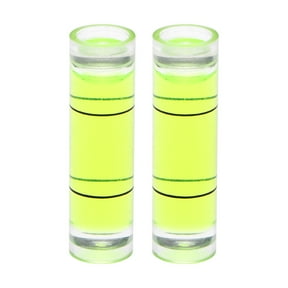 Uxcell 2 Packs Cylindrical Bubble Level 8x20mm Mini Bullseye Spirit ...