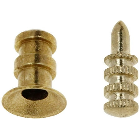 HISRFO 30 Set Table Bolt Sleeve Connectors Metal Table Pins Dowels ...