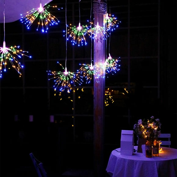 Solar Fireworks Lights