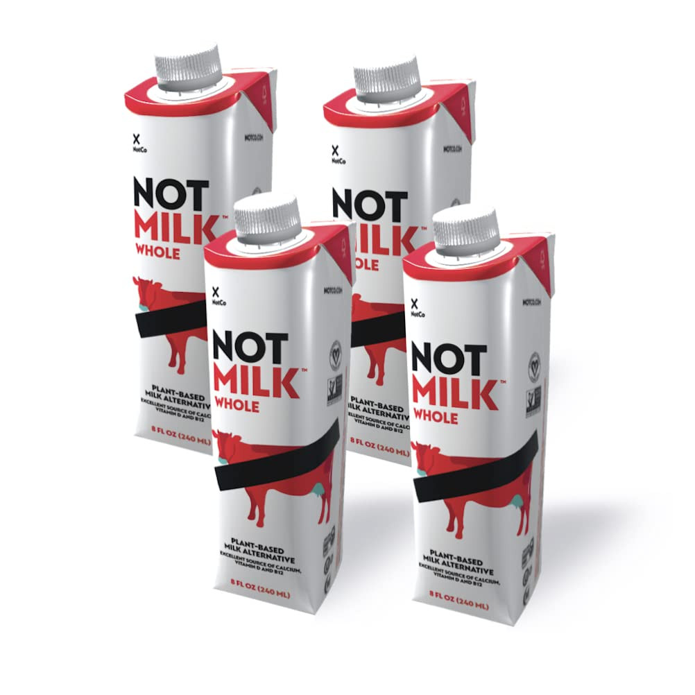 NotCo NotMilk Leche entera a base de plantas, estable, sin lactosa ...