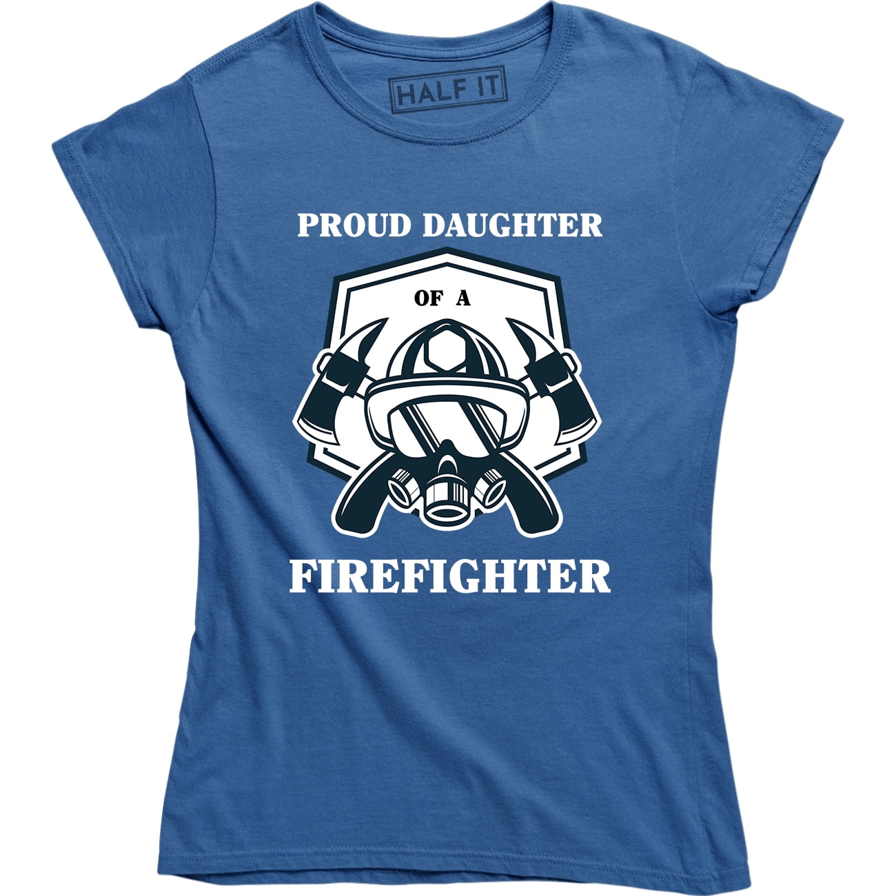 Girl Proud Daughter of a Firefighter Dad Fireman Public Service ...