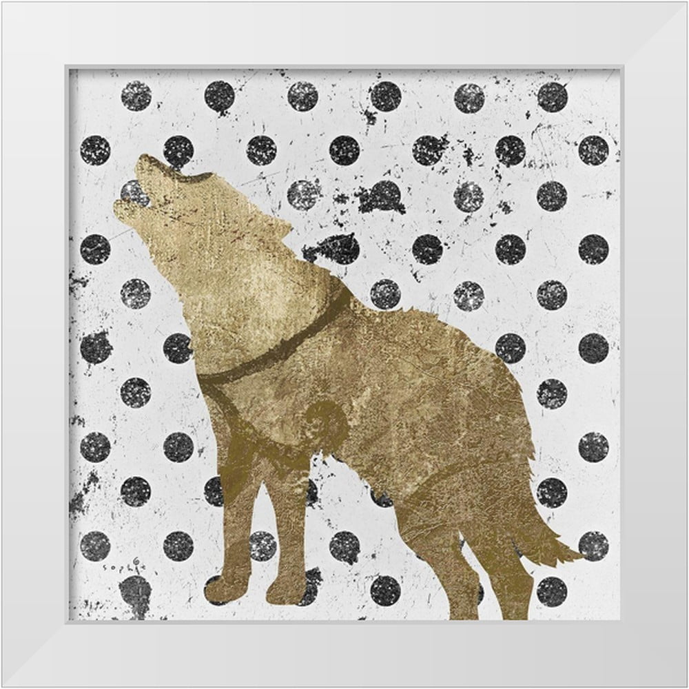 Sophie 6 26x26 White Modern Wood Framed Museum Art Print Titled ...