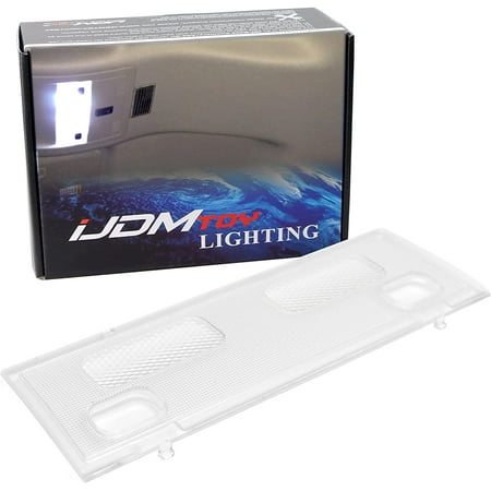 One-Piece Interior Overhead Front Map/Dome Light Cover Lens Replacement ...