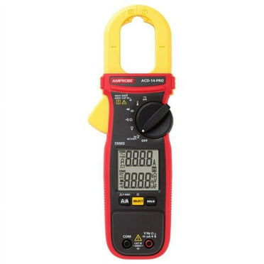 Fieldpiece SC640 Loaded Clamp Meter with Dual Display, True RMS, Inrush ...