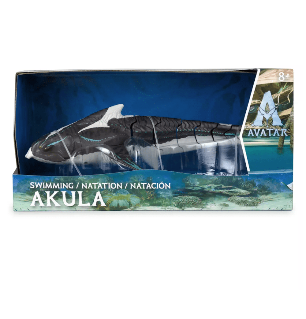 Disney Pandora Avatar The World of Water Swimming Akula Glows New with Box - Walmart.com