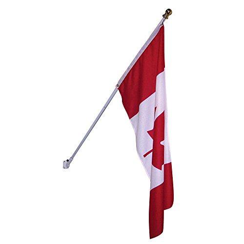 Flags Unlimited Tige de Fixation Murale de 6 Pieds avec Drapeau ...