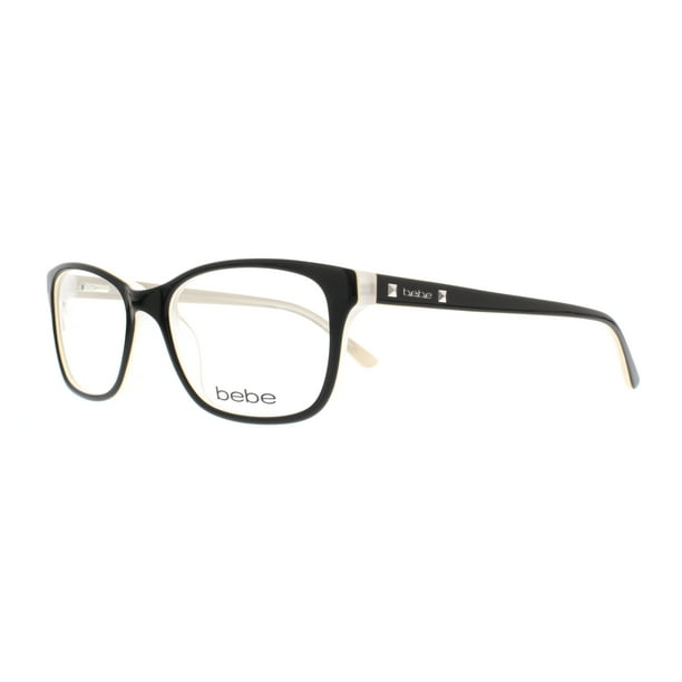 BEBE Eyeglasses BB5075 001 Jet 52MM - Walmart.com - Walmart.com