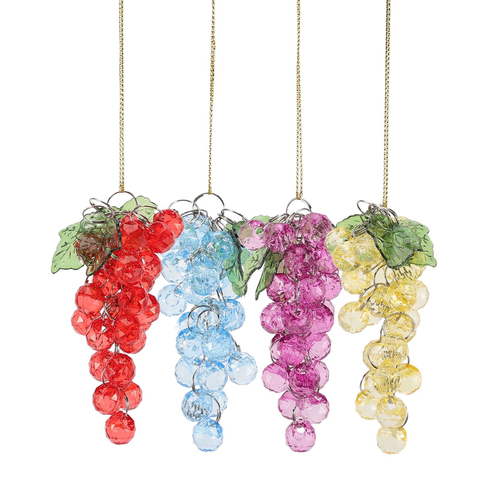 Glass Bead Grape Clusters