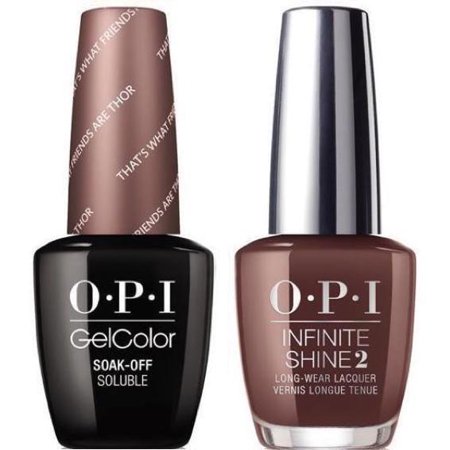 OPI GELCOLOR THAT'S WHAT FRIENDS ARE THOR #I54 + INFINITE SHINE #I54 ...