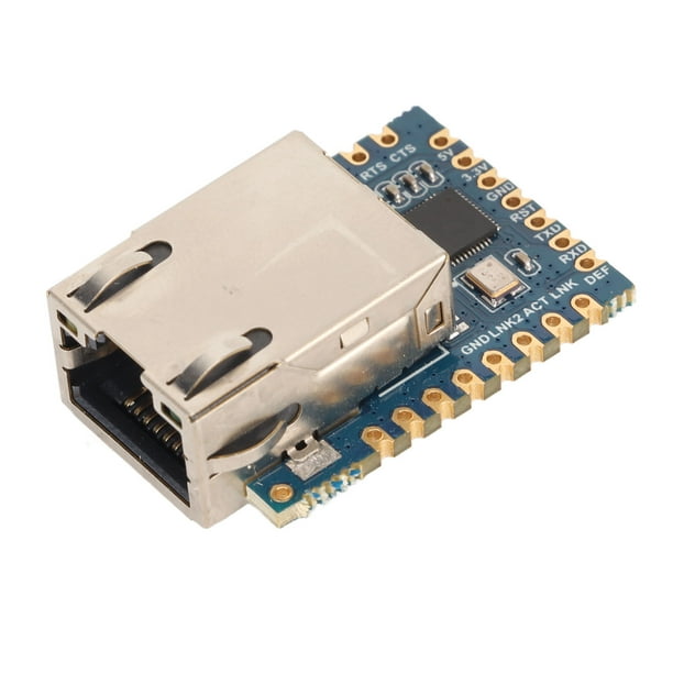 Ttl Uart To Ethernet Mini Module Highly Integrated Pcb Material Support Ip Tcp Ttl Ethernet