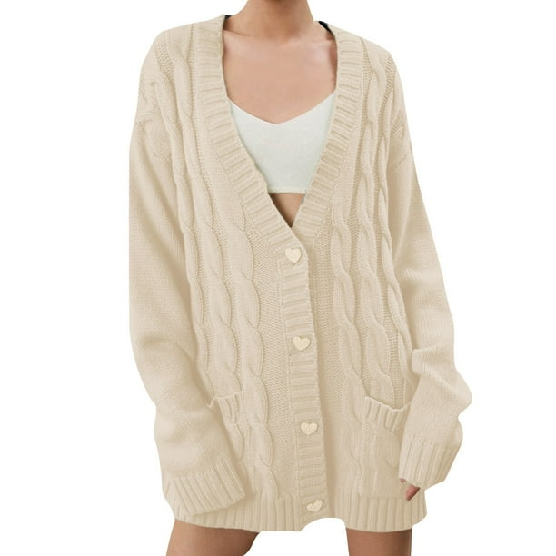 Tan Cardigans
