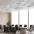 2 Pack Grey Coral Coastal Fluorescent Light Covers for Ceiling Lights ...