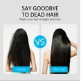 USB Rechargeable Hair Straightener Brush Fast Heating & 4 Temp Settings ...