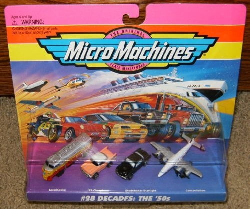 Micro Machines Decades the 50's # 28 Collection Galoob MicroMachines ...