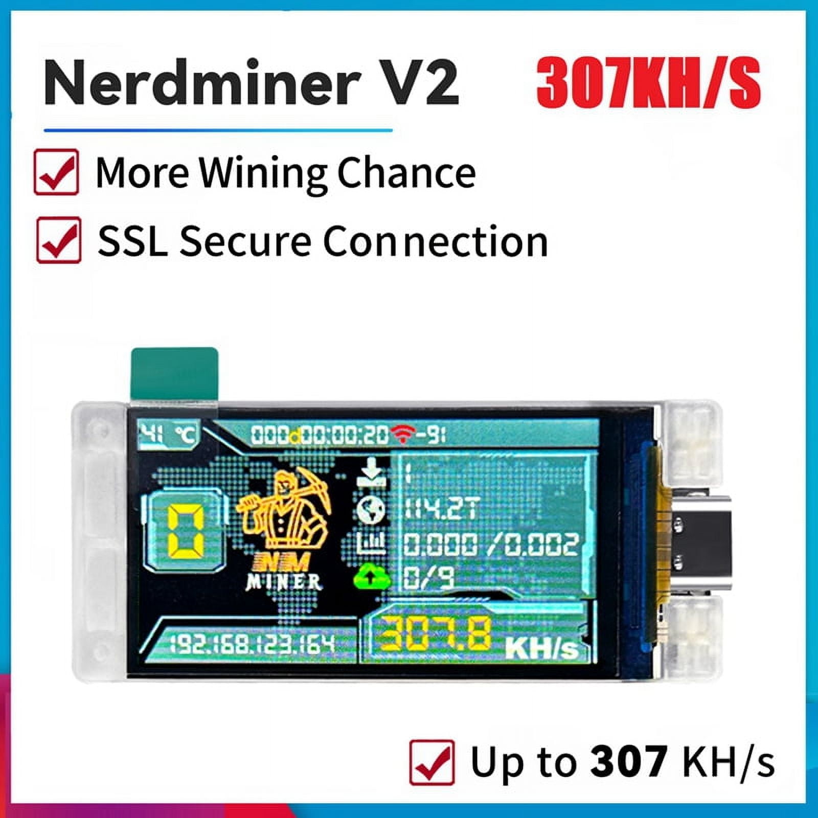 Click here for Unbranded Upgrade Nerdminer 307kh/S Btc Solo Lotte... prices