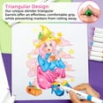 Ohuhu 48 Alcohol-Based Art Markers, Double Tipped Brush and Chisel ...