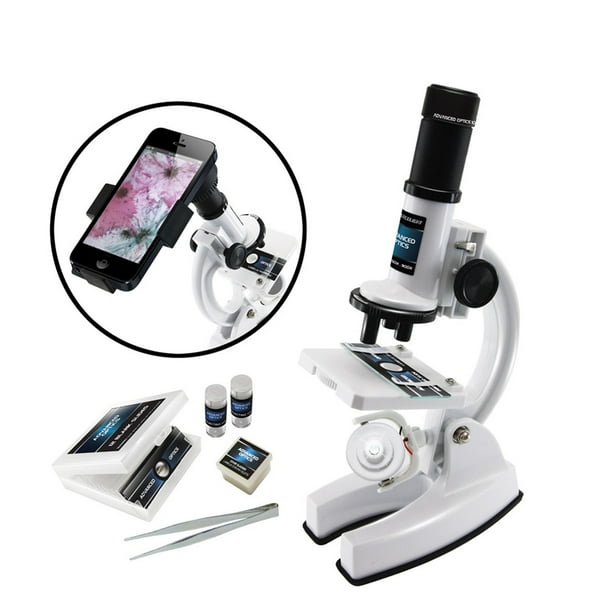 EASTCOLIGHT 100/450/900X Smart Microscope Set, Smartphone Connectable ...
