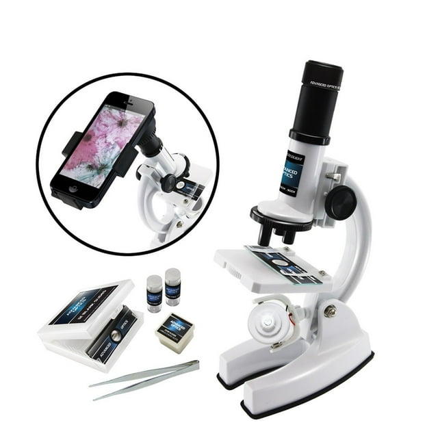 EASTCOLIGHT 100/450/900X Smart Microscope Set, Smartphone Connectable ...
