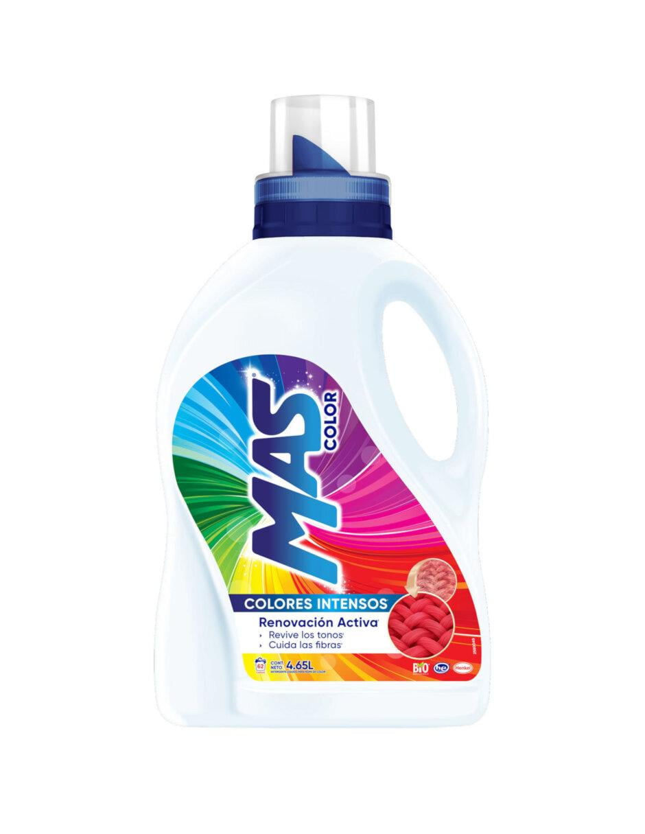 Pack de 4 Detergente Líquido Más Color de 4.65 L Más Color | Walmart en ...